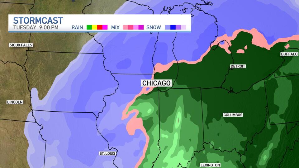 Signs indicate possibility of winter storm next week in Chicago area ...
