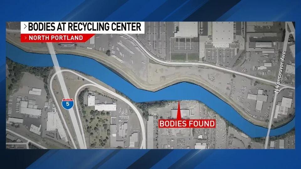 Two men found dead at North Portland recycling center, homicide ...