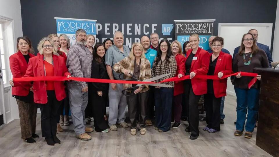 Chamber hosts ribbon-cutting for Forrest Office Machines’ expansion ...