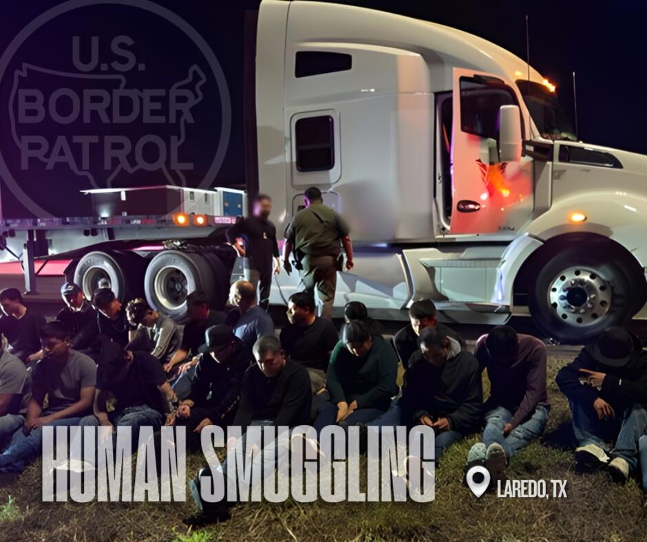 U.S. trucker facing charges after Border Patrol finds 22 people crammed ...