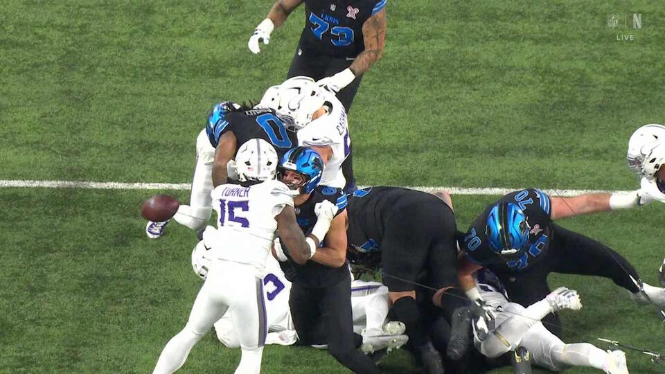 Eric Wilscon, Blake Cashman Combine For The Stop and Fumble Recovery ...