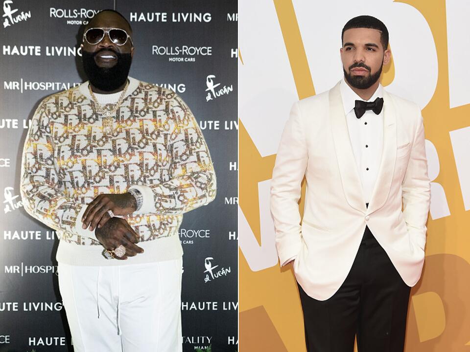 Drake Fans Attack Rick Ross & Crew After Playing 'Not Like Us' Diss ...