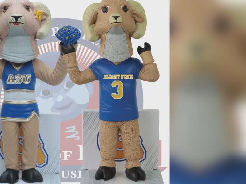 Albany State University mascot bobblehead unveiled
