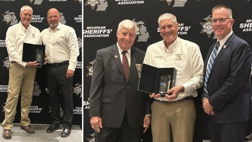 Van Buren County Sheriff Dan Abbott wins MSA Sheriff of the Year award ...