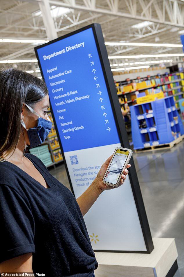 Walmart rolls out app-friendly store redesign inspired by airports with ...