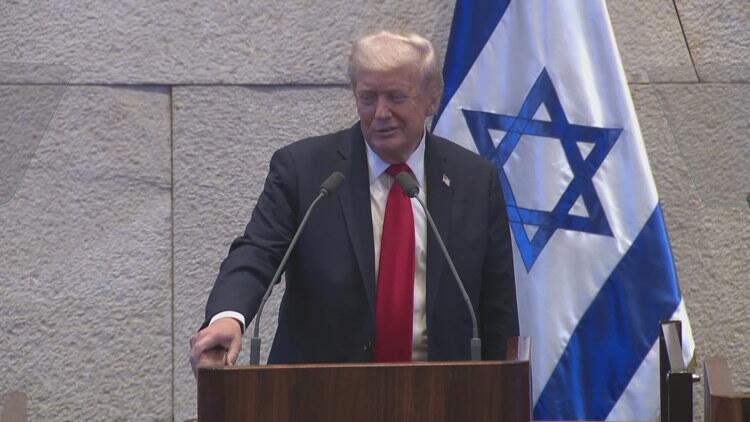 Trump tells Israeli Knesset: 'This is the historic dawn of a new Middle ...