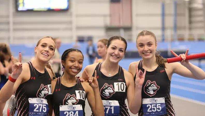 Northeastern Wins Seven Medals in Day One of CAA Indoor Championships ...
