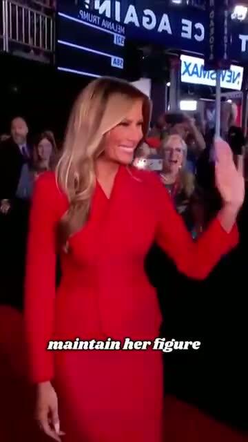 No wonder melania trump has to stay in shape - NewsBreak