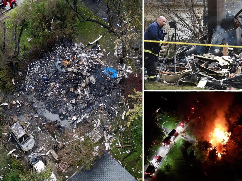 Moment Chicago home suddenly explodes, killing one — as terrified kids ...