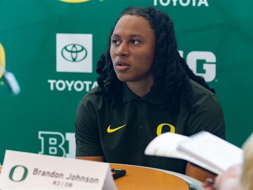 Brandon Johnson on transferring to Oregon: 'Everybody here is elite'