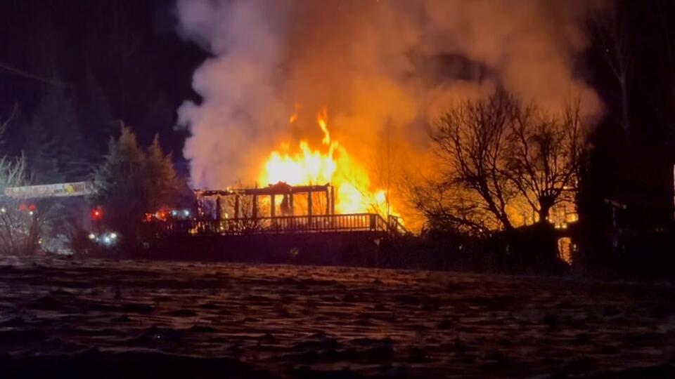Two hospitalized after fire that destroyed Owego home - NewsBreak