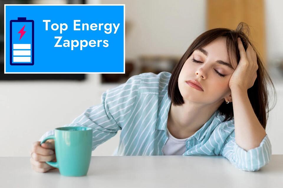 Feeling drained? These ‘battery drainers’ are zapping all your energy ...