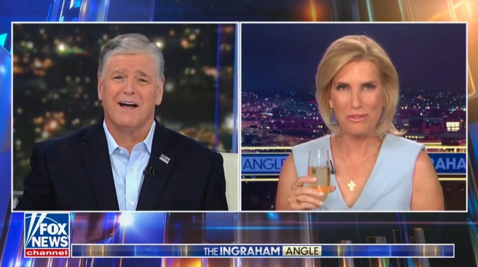 Sean Hannity Refuses to Believe Laura Ingraham When She Tells Him That ...