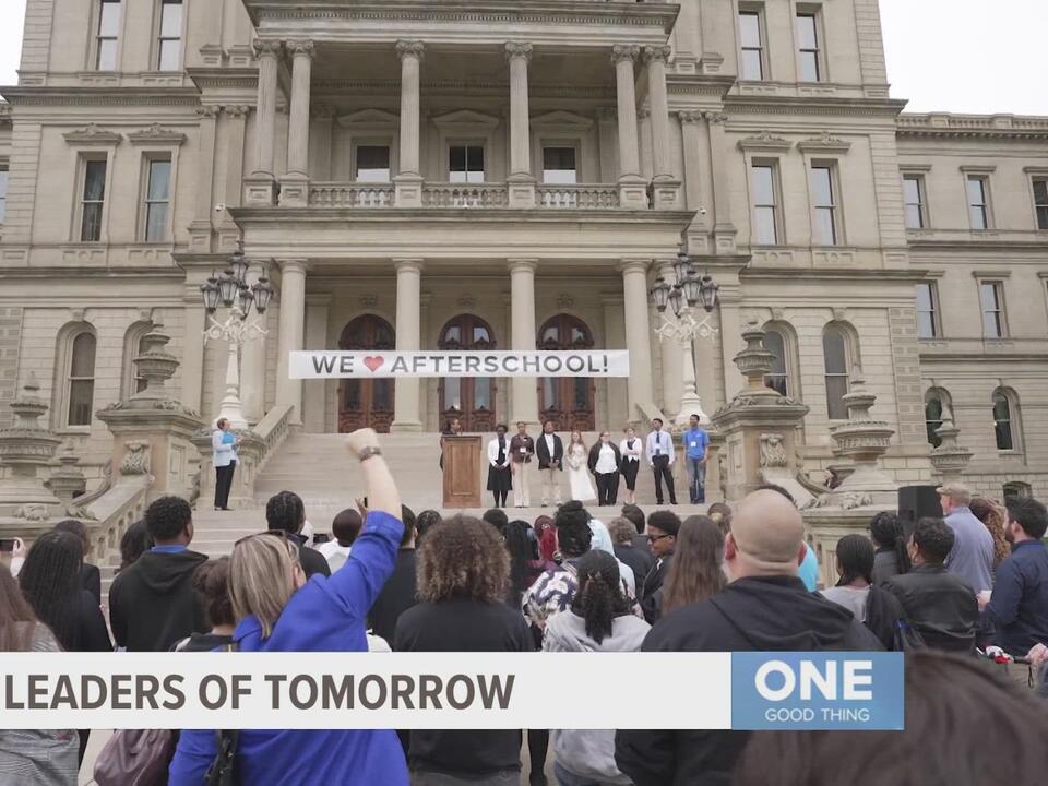 Michigan students make history representing afterschool programs at ...