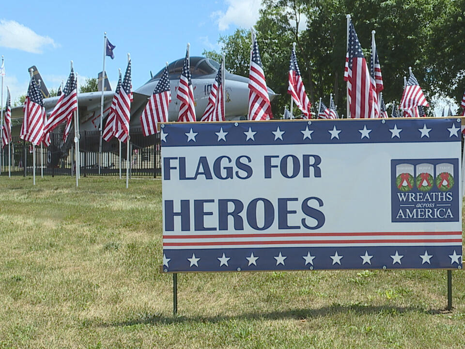 175 American flags planted at Adams County VFW