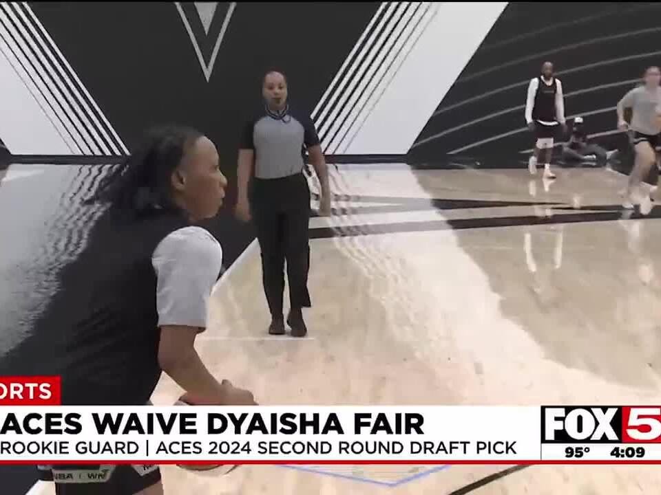 Aces waive rookie Dyaisha Fair