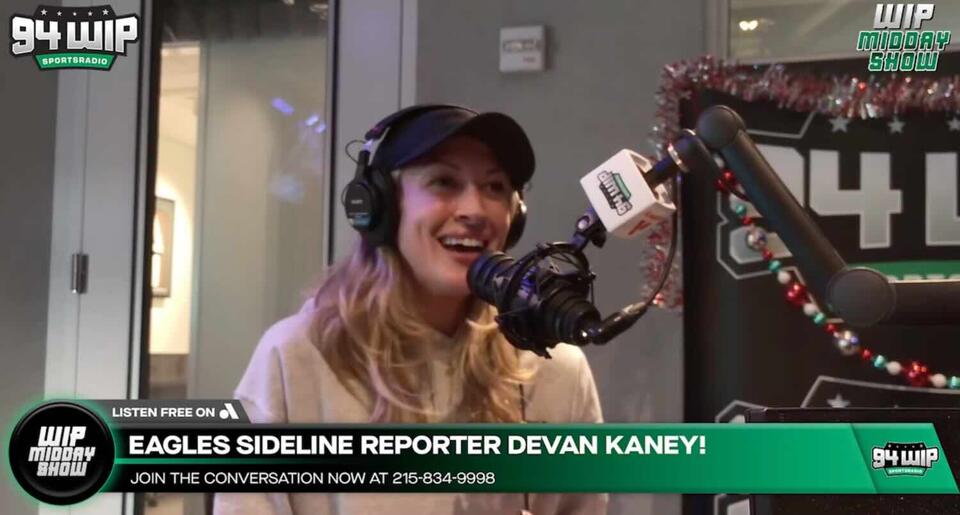 Eagles sideline reporter Devan Kaney out at WIP amid Audacy layoffs ...