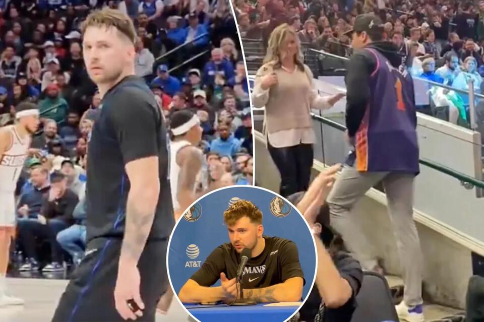 Luka Doncic has fan ejected, calls out reporter during awful Mavericks night - NewsBreak