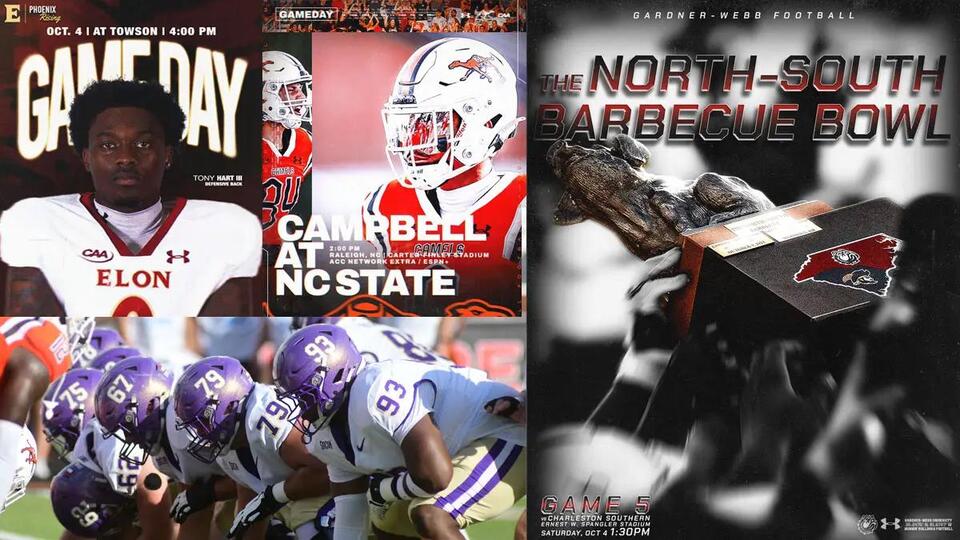 North Carolina FCS College Football: Week 6 Live Scores, Schedules ...