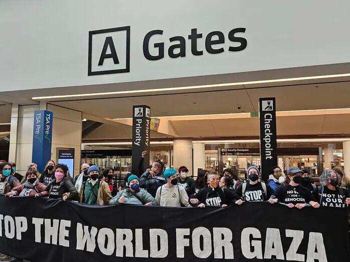 SFO protest over Gaza creates chaos at airport