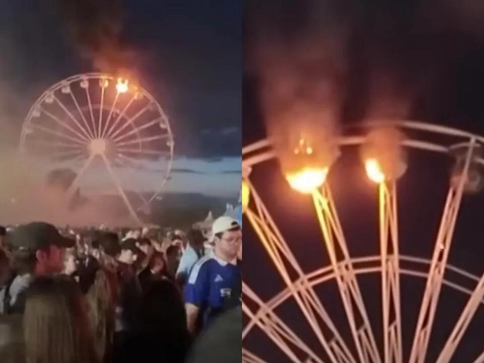Dozens Injured After Ferris Wheel Catches Fire at Popular Music Festival