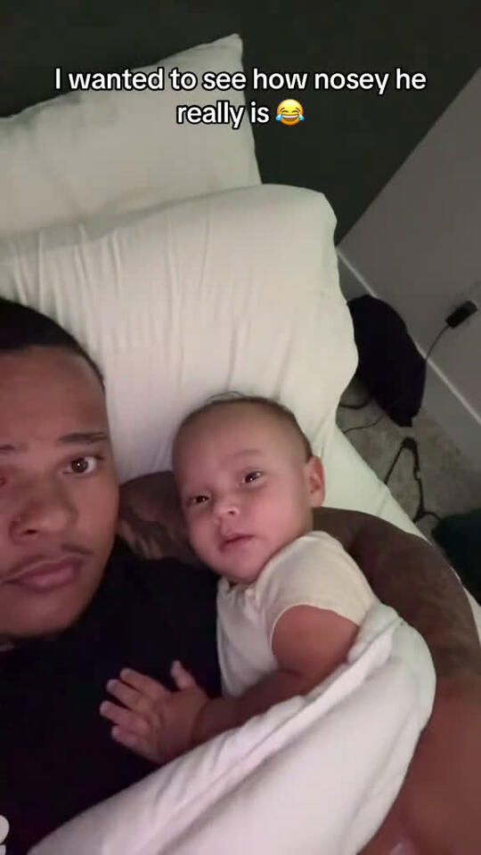 'Out of his sleep is crazy work 😭😂😂 @Zaza #larobenz #zaza #viral # ...