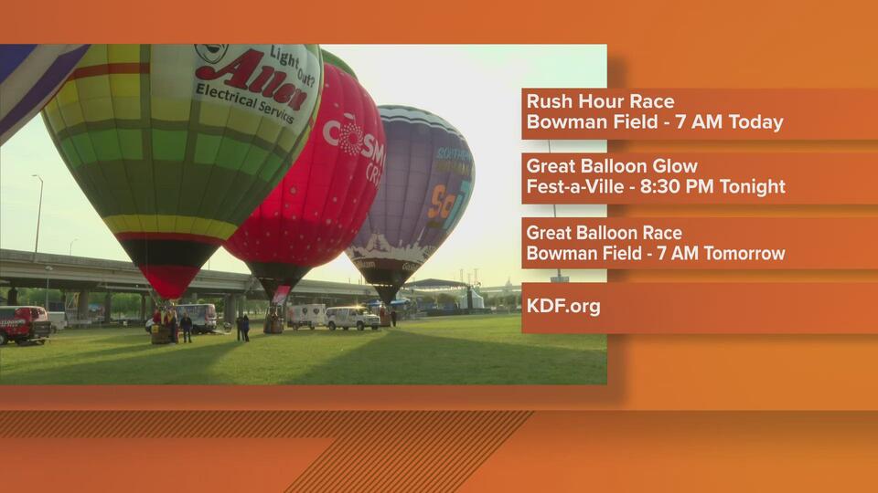 Hot Air Balloon Rush Hour Race set to begin Friday morning - NewsBreak