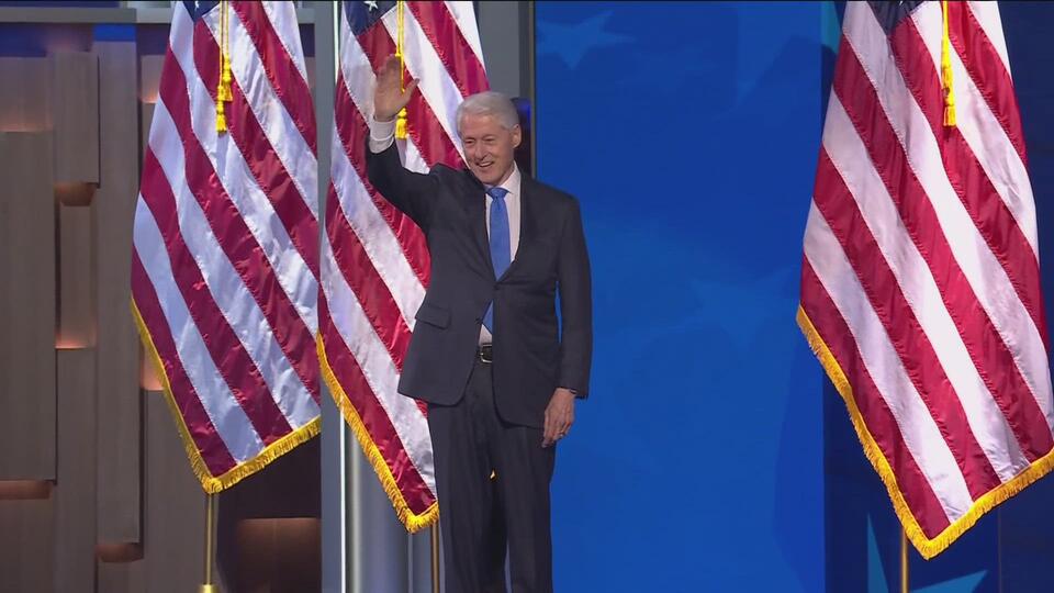 Clinton and Obama stump for Harris in the swing state of Georgia ...