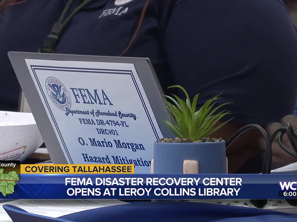 FEMA Disaster Recovery Center opens in Leon County