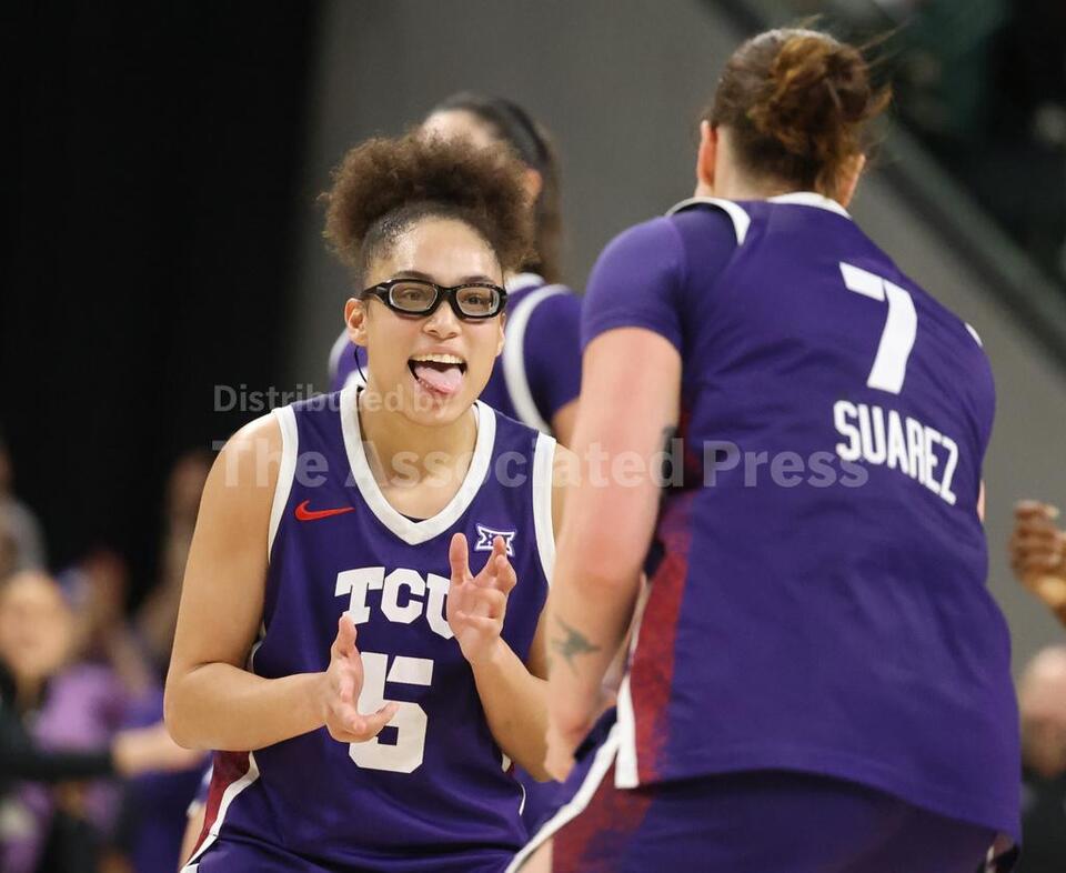 AP women's basketball player of the week is No. 12 TCU's Olivia Miles ...