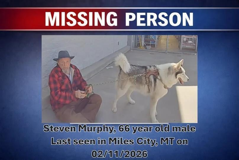 Missing man Steven Murphy last seen walking near Tongue River in Miles ...