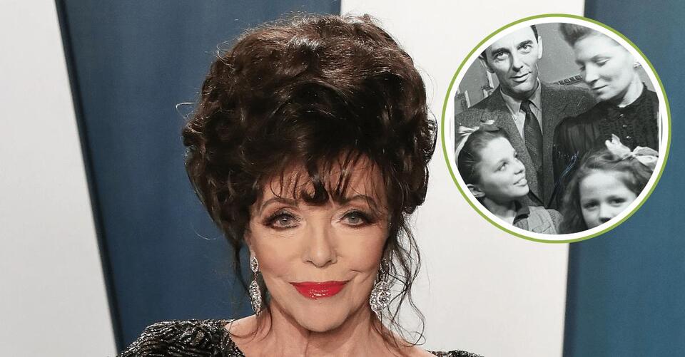 Young Joan Collins Looks Like Her Dad In Newly Unearthed Photo - NewsBreak