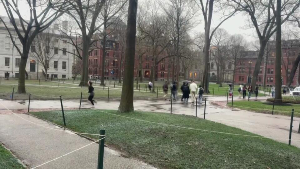 Harvard continues to push back against President Donald Trump, as his ...