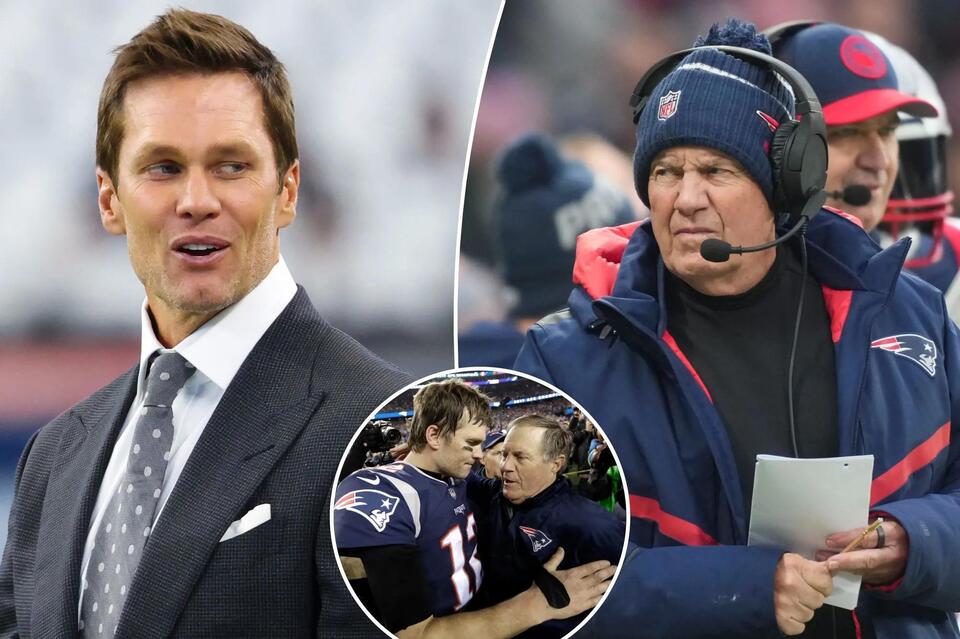 Tom Brady reacts to Bill Belichick’s stunning North Carolina coaching ...