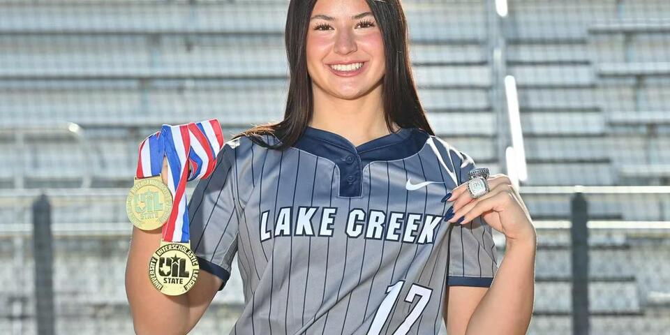 UNBOTHERED: Lake Creek’s State MVP Sara Wiggins embodies ice-cold ...