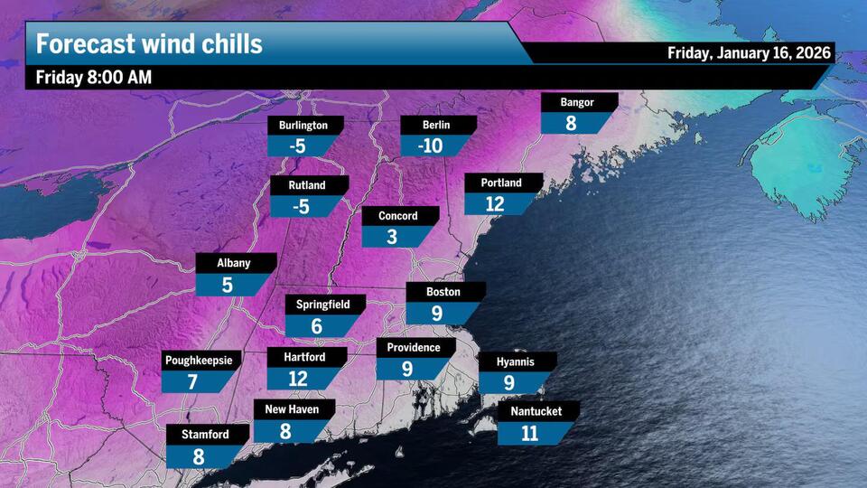 Blustery winter weather returns Friday as temperatures plunge across ...