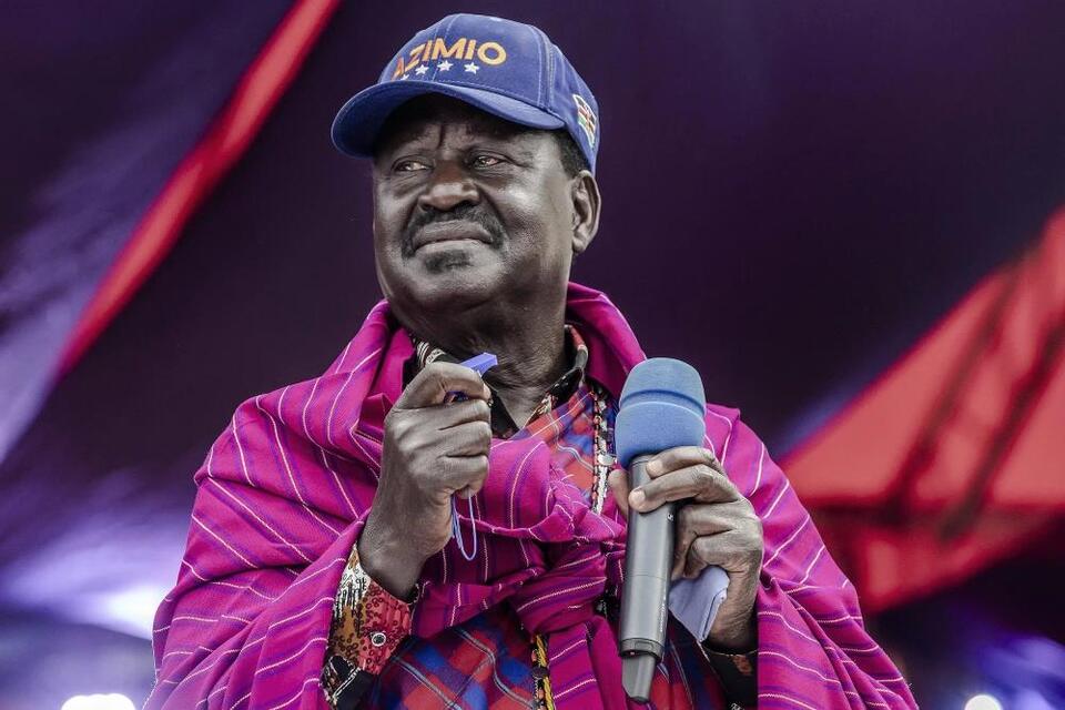 Former Kenyan Premier Raila Odinga, a key figure in African politics ...