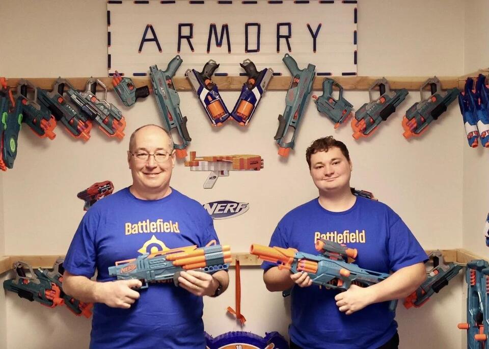 Nerf gun arena Battlefield Pocatello a hit among both children and ...
