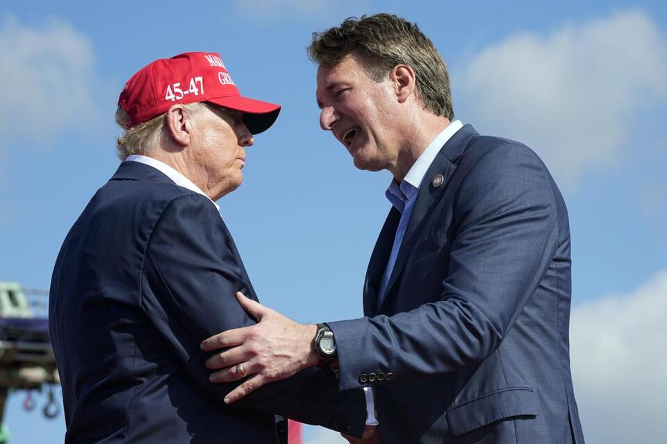 Trump takes a debate night victory lap at Virginia rally - NewsBreak