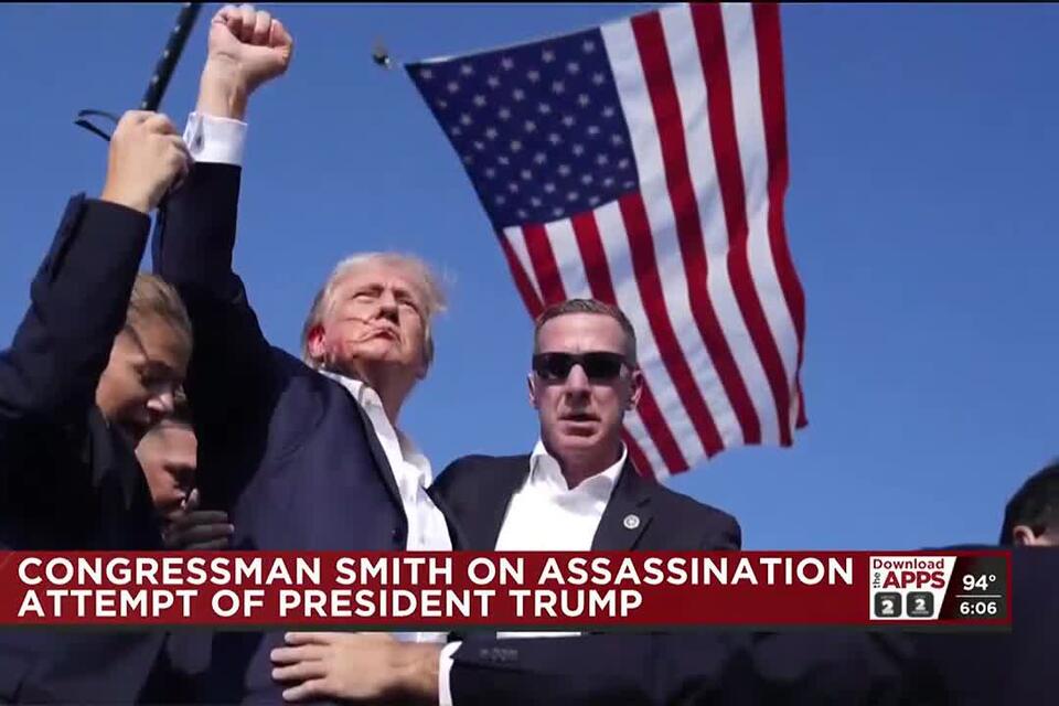 Congressman Adrian Smith comments on assassination attempt of former ...