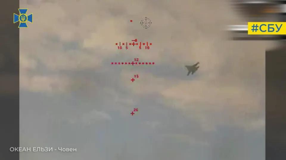 Heart-stopping moment Sea Baby drones blast Russian helicopters with machine guns in daring raid ...