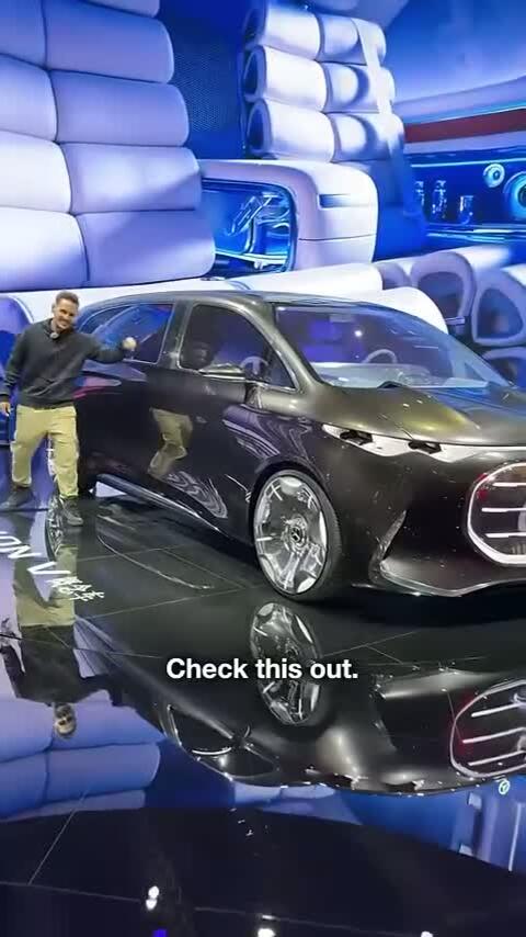 #OddlySatisfying A Look Inside 2026 Mercedes-Benz V Class Concept ...