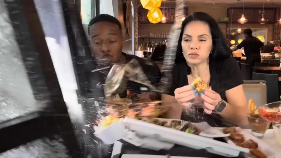 Food Influencers Were Hit By a Car While Reviewing a Burger Inside a ...