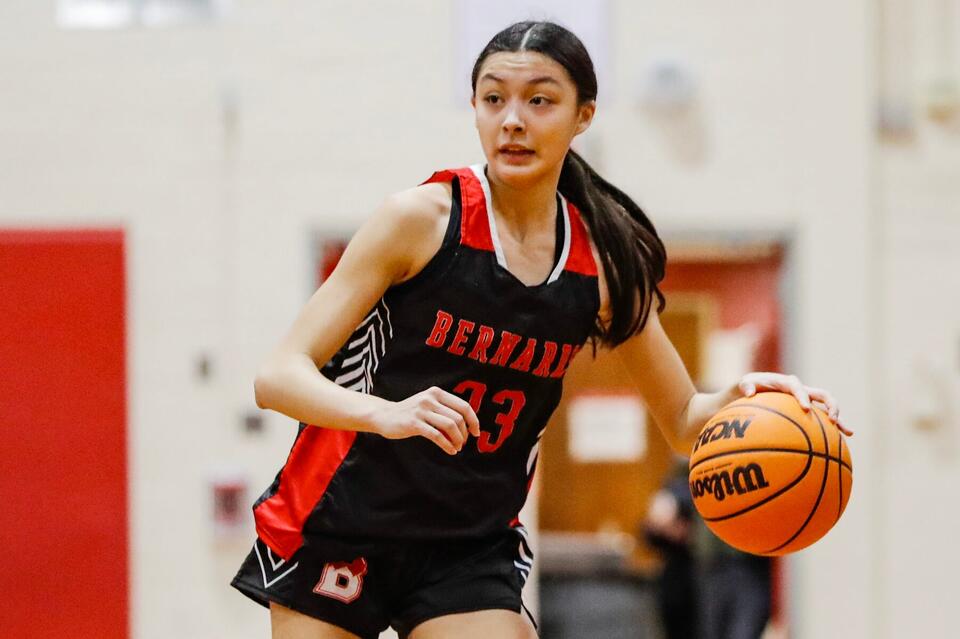 Bernards stays perfect as Kelleher records double-double -- Girls ...
