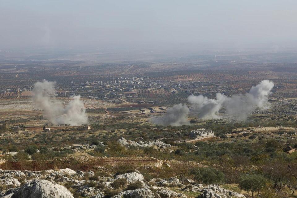 Syrian insurgents launch large-scale attack on government forces in the ...
