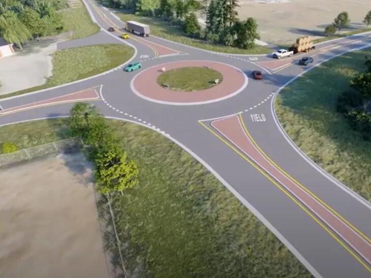 Construction of Roundabout at Cody’s Corner, One of Flagler’s Deadliest ...