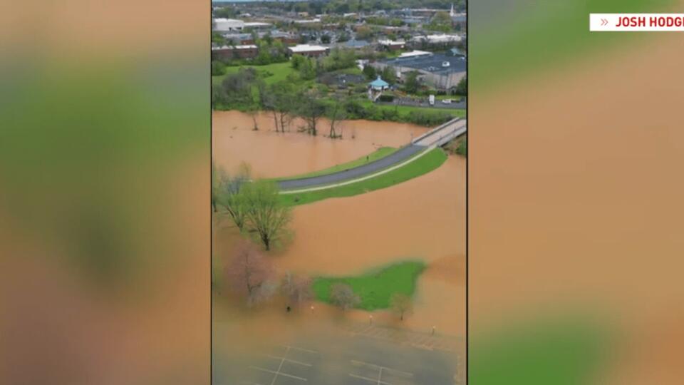 Drakes Creek Park closes after third flood of year, major weekend ...