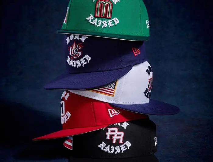 Born x Raised x World Baseball Classic 59Fifty Fitted Hat Collection by ...