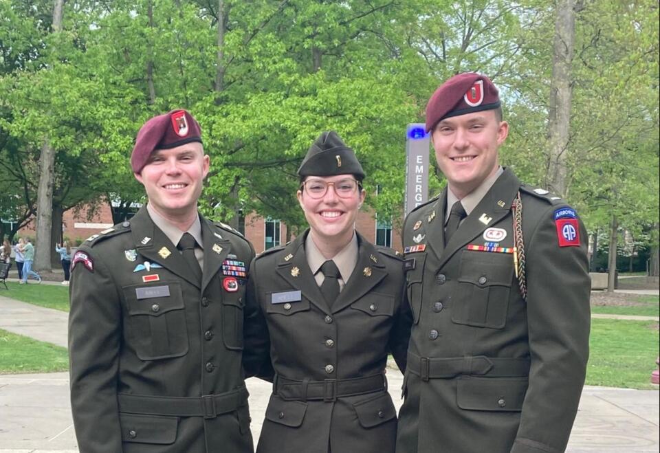 Newly commissioned officer celebrates a family of service - NewsBreak