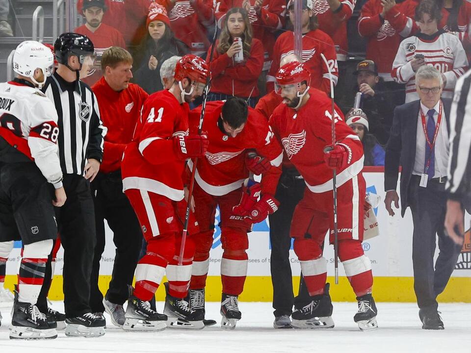 Detroit Red Wings Lose Dylan Larkin Following Scary Incident